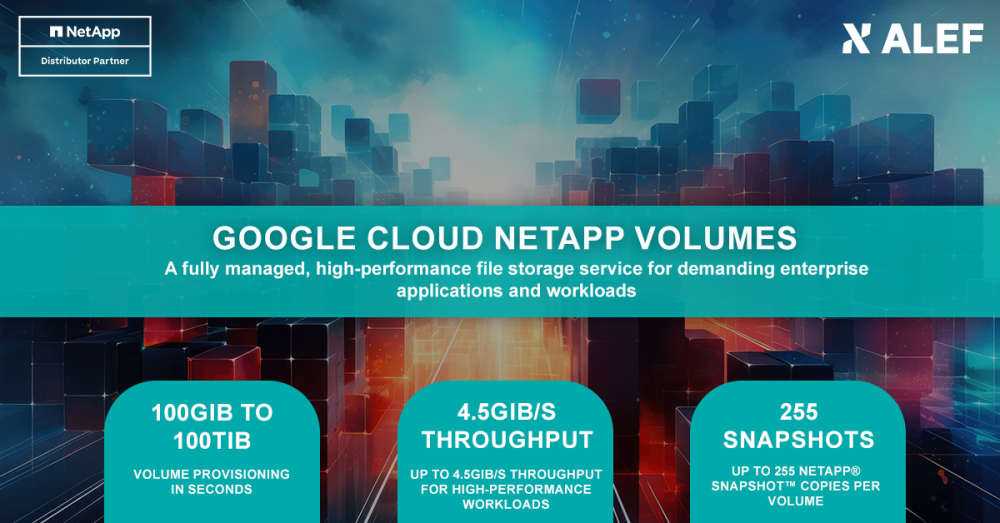 Introducing Google Cloud NetApp Volumes | ALEF