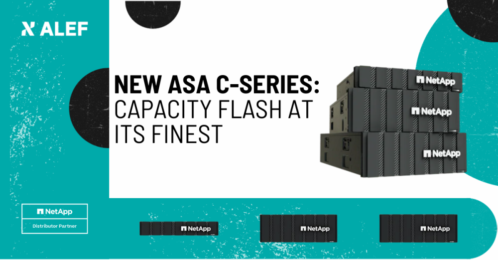 NetApp ASA C-Series - the future in your hands | ALEF